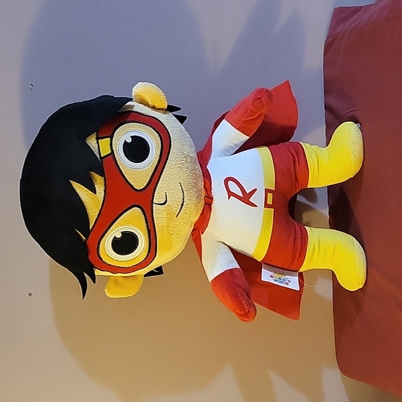 Ryan's World | Toys | 8 Ryans World Plush Pillow Buddy Red Titan Boy ...